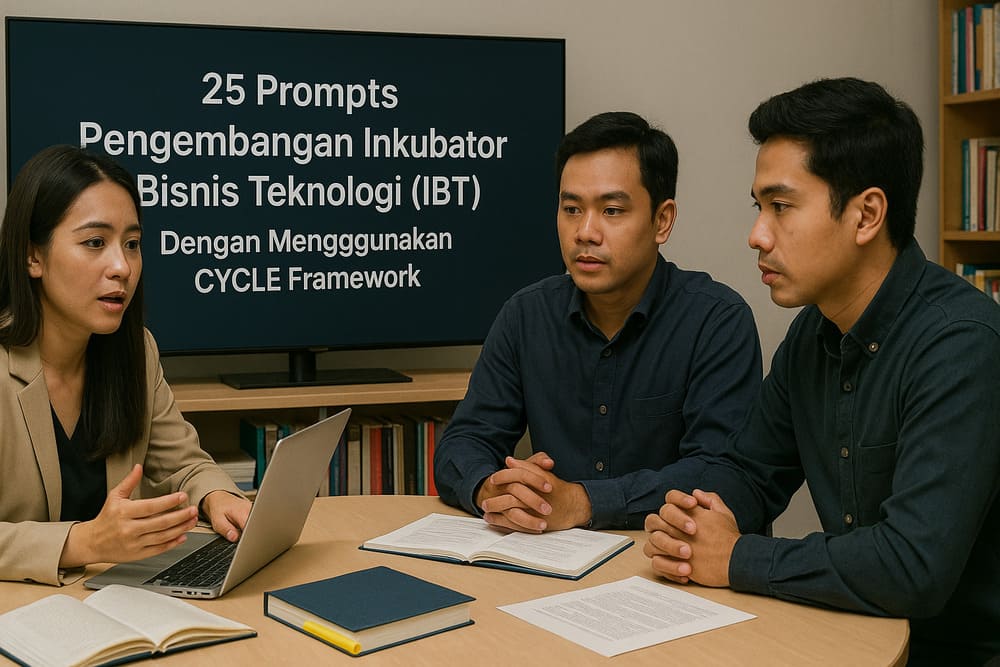 25 Prompts Pengembangan Inkubator Bisnis Teknologi (IBT) Dengan Menggunakan CYCLE Framework ...